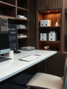 25 Smart Storage Solutions for a Stylish Home Office - Biopreneur