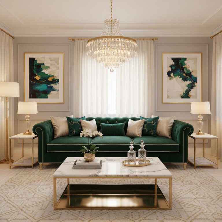 10 Glam Living Room Décor Ideas to Elevate Your Space - Biopreneur