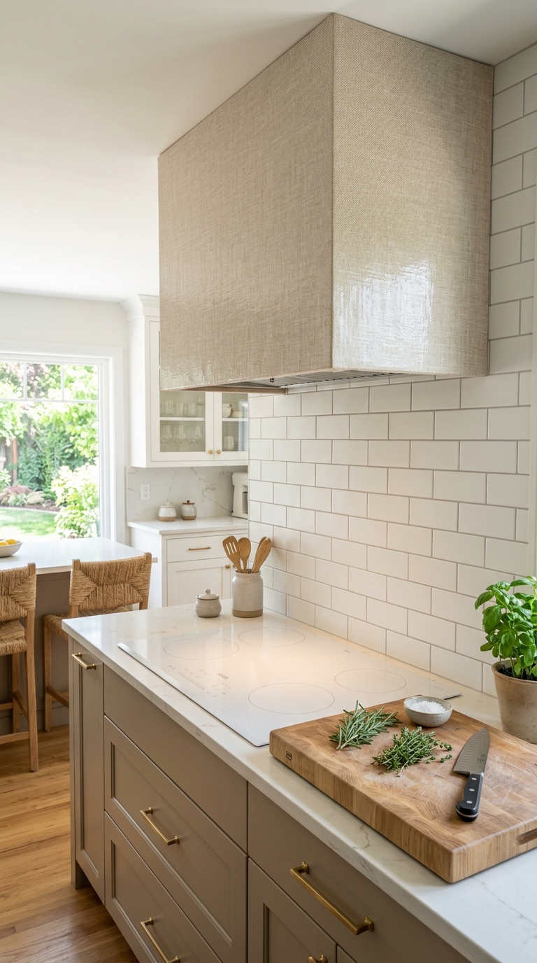 9 DIY Vent Hood Cover Ideas: Achieving a Fabric Look Safely - Biopreneur