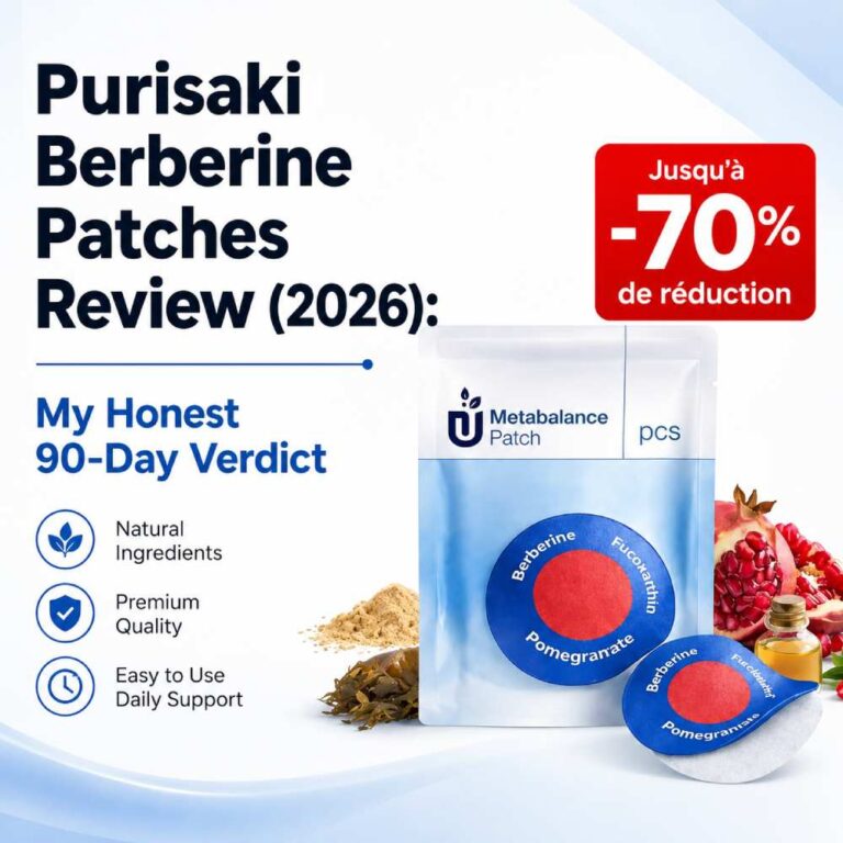 Purisaki Berberine Patches Review (2026): My Honest 90-Day Verdict